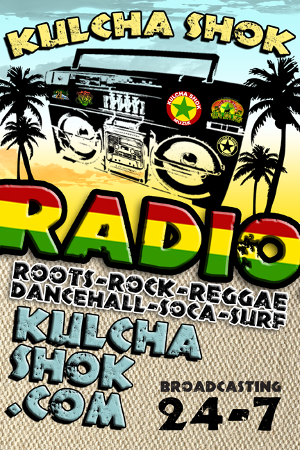 Kulcha Shok Radio, Reggae 24/7 - Surf Guru Surf Music News