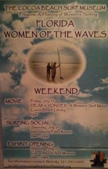 Florida Women Of The Waves Exhibt Cocoa Beach Surf Museum - East Coast ...