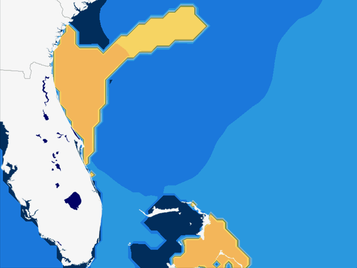 Florida Swell Period Forecast and Atlantic Wave Model