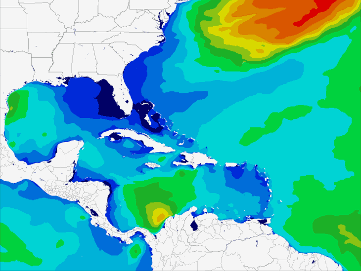 Hurricane Atlantic Swell Forecast and Full Atlantic Wave Model