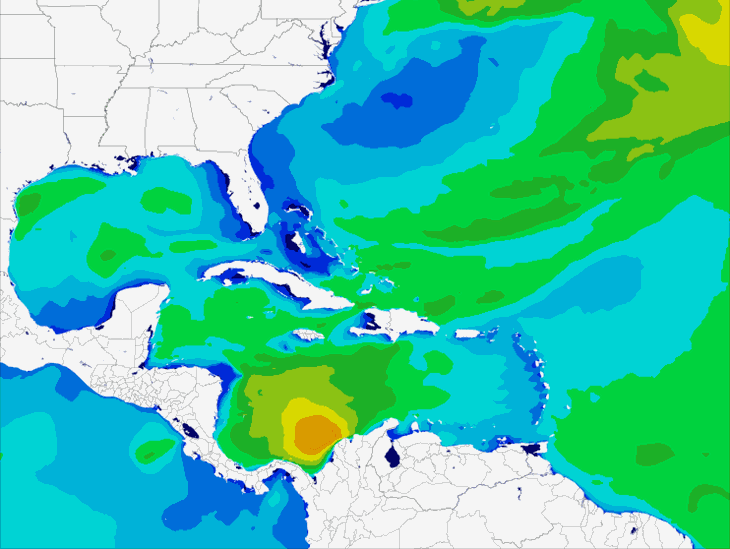 Hurricane Atlantic Swell Forecast and Full Atlantic Wave Model